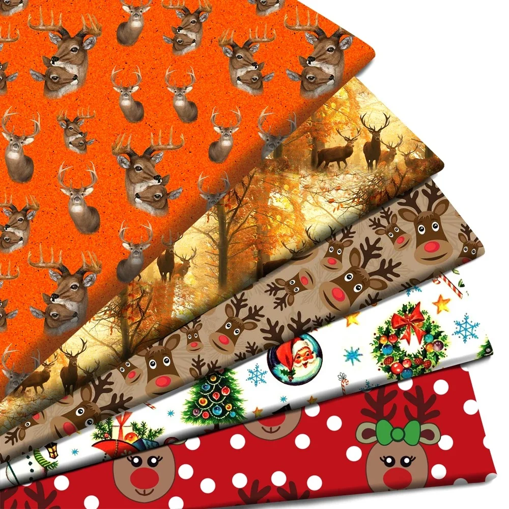 Deer Quilt Fabric: Softness and Wildlife Charm