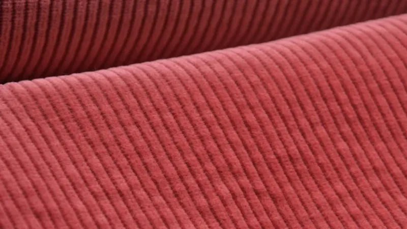 leading red corduroy fabric Manufacturer | Fandafabrics