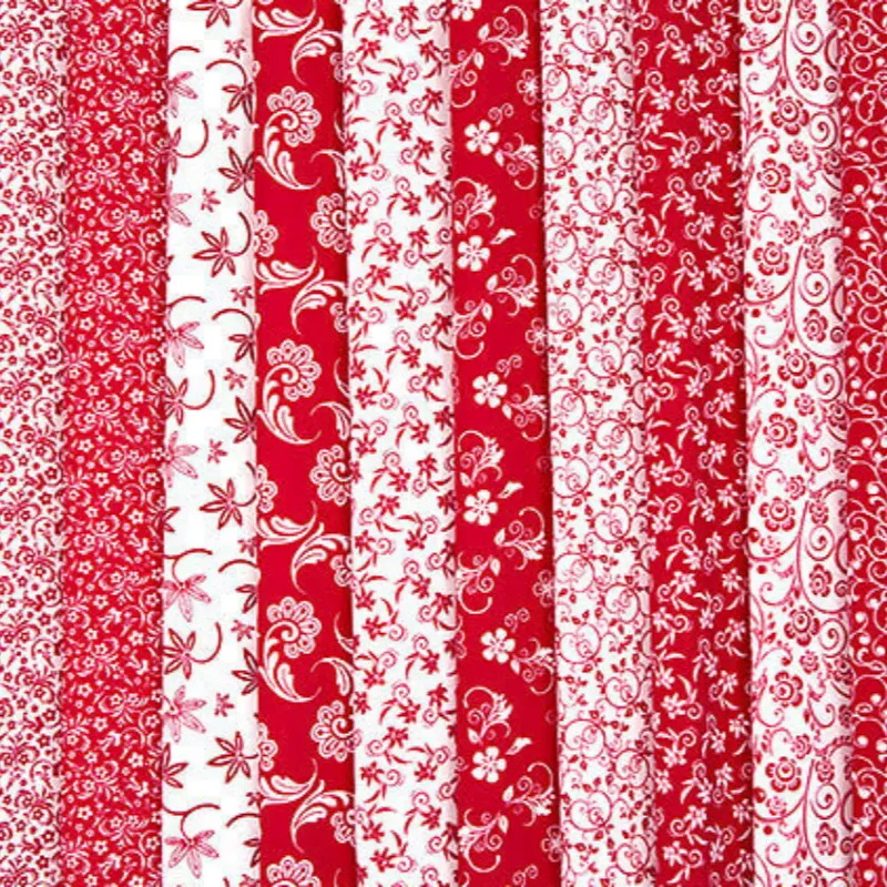 Red Charm Packs Fabric: Explore Vibrant Quilting Options