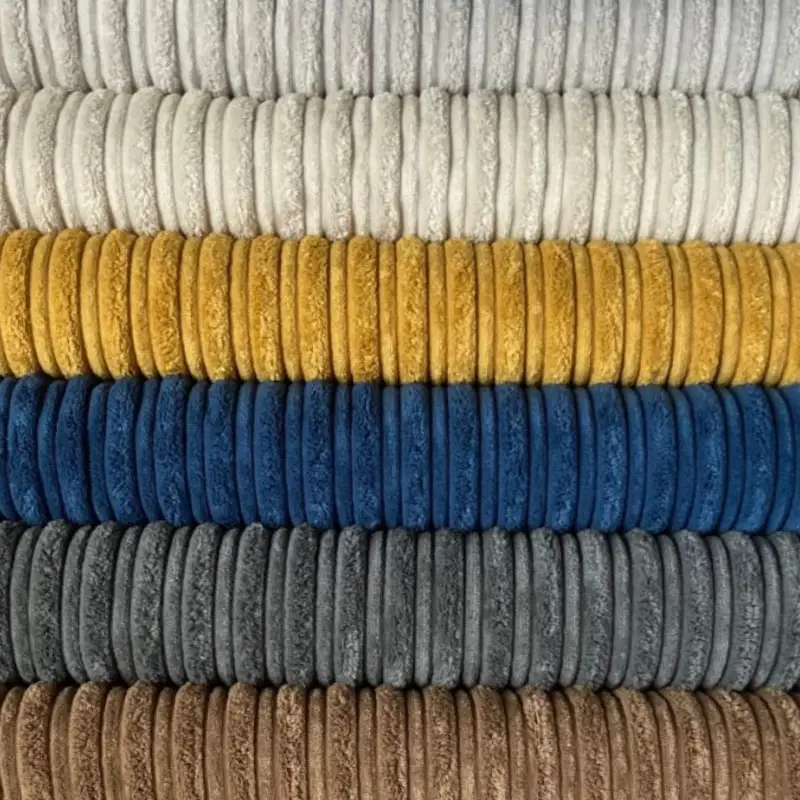 Buy Corduroy Upholstery Fabric from Our Fabric Manufacturer & Factory
