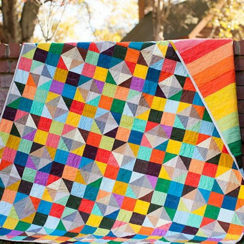 How to Make a Solid Color Quilt with Simple Techniques
